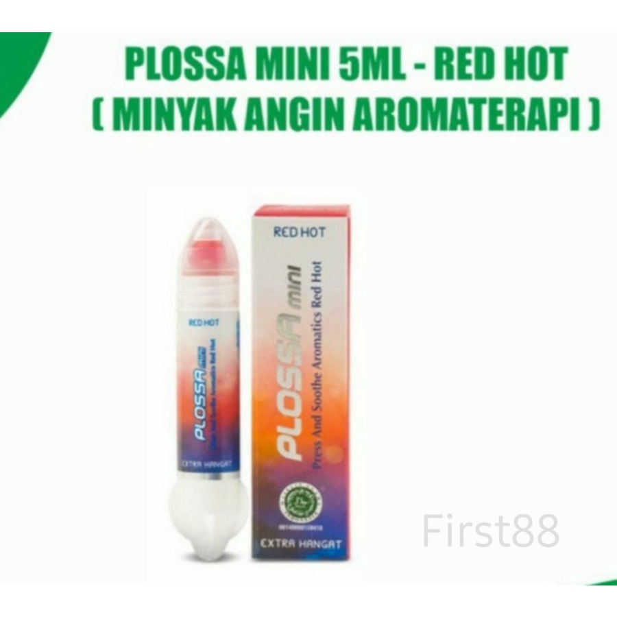 Jual Plossa Mini Red Hot 5ml (Varian Extra Hangat) | Shopee Indonesia