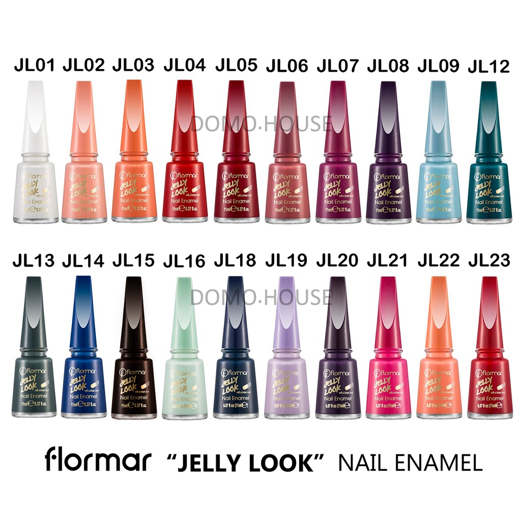 Jual FLORMAR JELLY LOOK NAIL ENAMEL / KUTEK FLORMAR NAIL POLISH | Shopee Indonesia