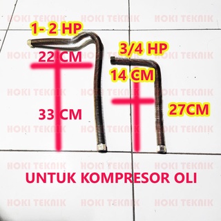 Jual Pipa Discharge Kompresor OLI 3/4HP Pipa Tanya 1HP 2HP | Shopee ...
