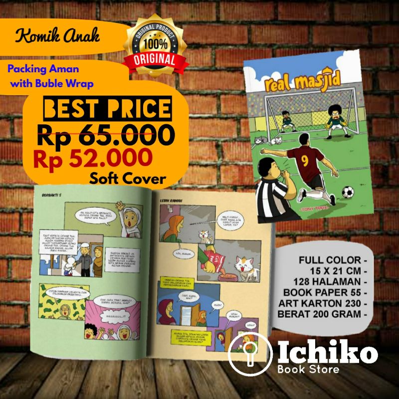 Jual Komik Real Masjid 9 by Tony Trax ORIGINAL | Shopee Indonesia