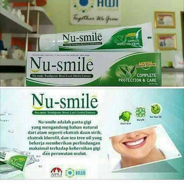Jual NU-SMILE (Pasta gigi dengan bahan organik terbaik untuk kesehatan gigi dan mulut) | Shopee ...