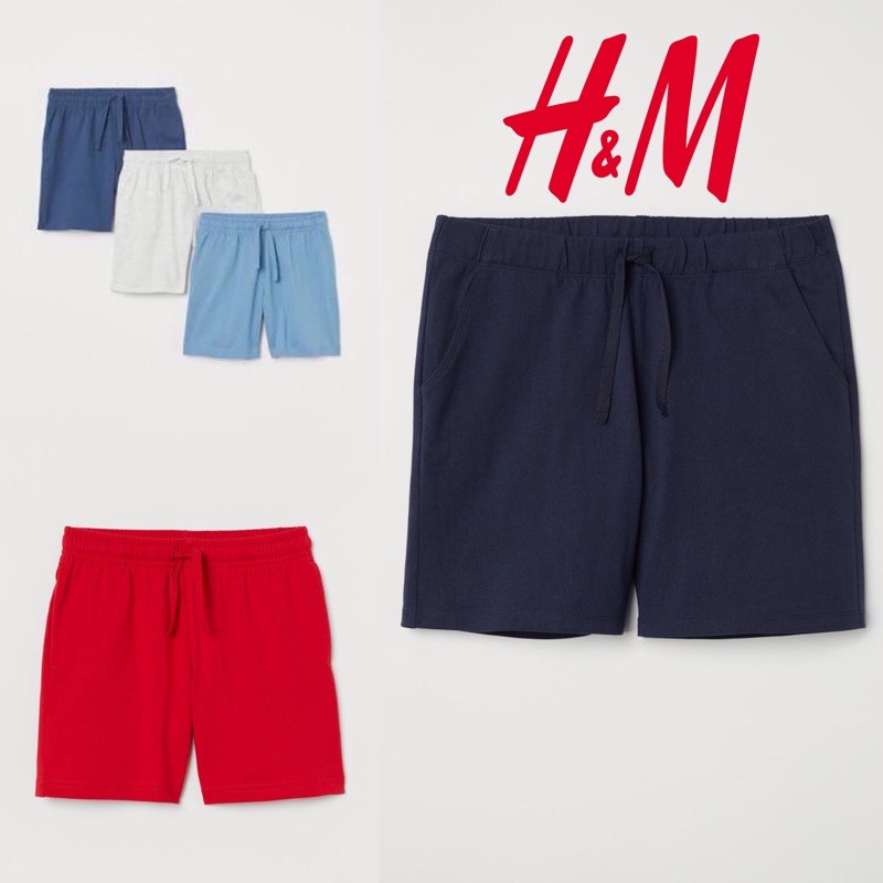 Jual HnM Cotton Jersey Shorts / Celana Pendek Anak Original Branded ...