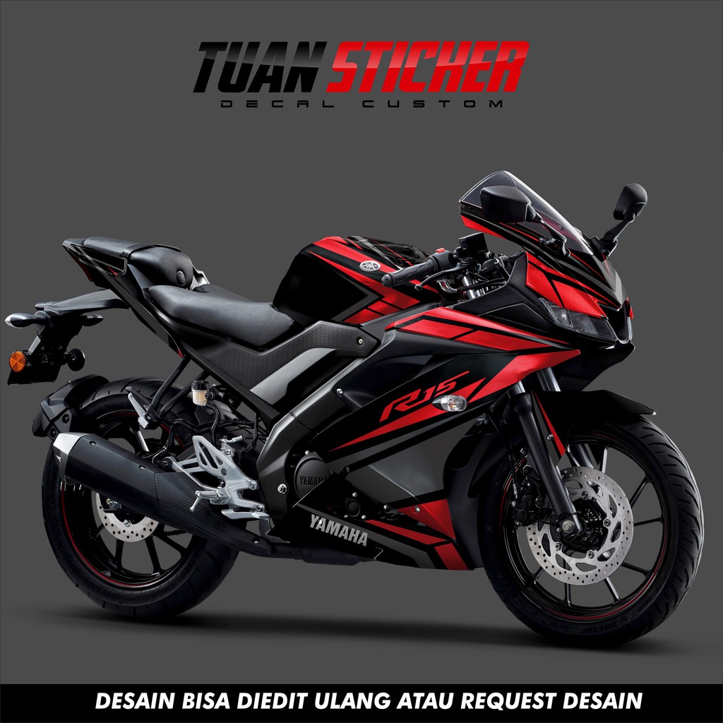 Jual Sticker Striping Decal Yamaha R15 V3, Sticker Decal R15 V3 ...