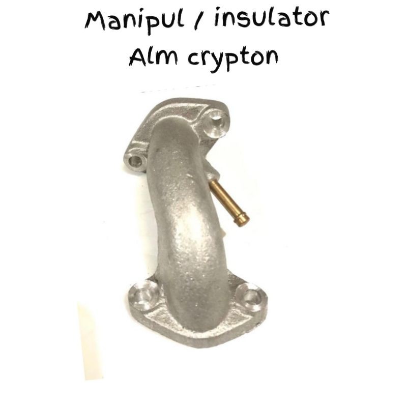 Jual MANIPUL INSULATOR ALUMUNIUM/ MANIFOLD / INTAKE CARBURATOR CRYPTON | Shopee Indonesia