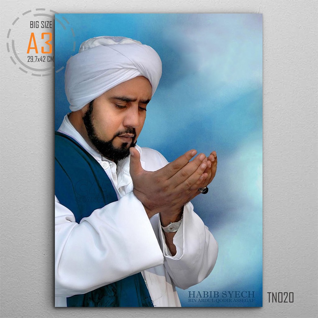Jual Foto Gambar HABIB SYECH DOA Hiasan Dinding Poster Islami Poster Kyai Ustadz Penyanyi ...