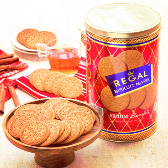 Jual Regal 1kg/Biskuit Regal Kaleng 1000gr/Regal Marie Biscuit | Shopee Indonesia