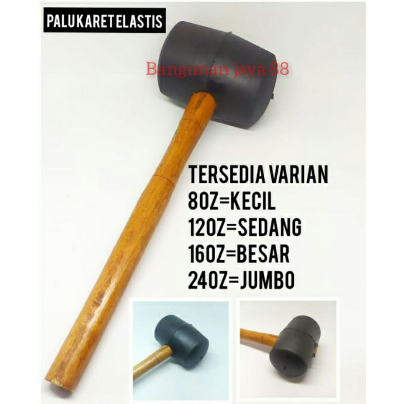 Jual PALU KARET TERSEDIA 4 UKURAN/PALU PASANG KERAMIK/PALU KARET ...