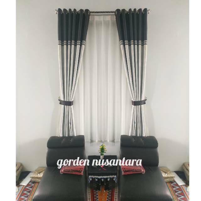 Jual GORDEN MOTIF TERBARU / GORDEN PELANGI ATAS BAWAH / GORDEN JENDELA ...