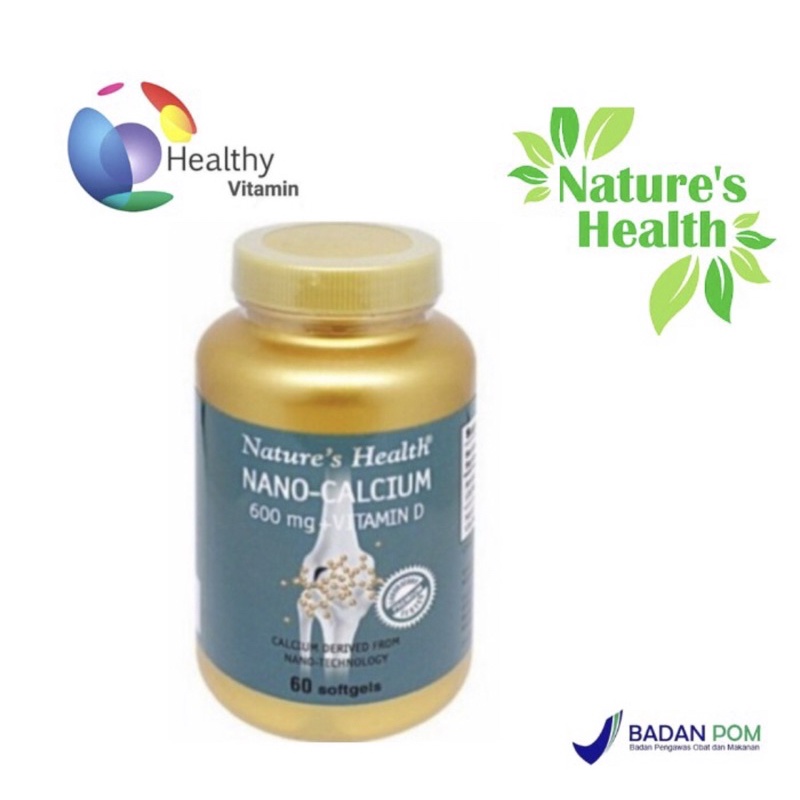 Jual nature's health Nano calcium/natures health nano calcium | Shopee ...