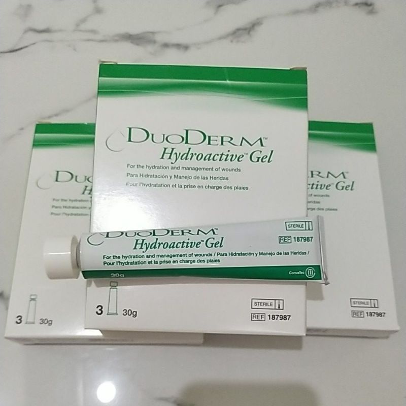 Jual DuoDerm Hydroactive Gel 30gr / Salep untuk Luka (1 tube) | Shopee ...
