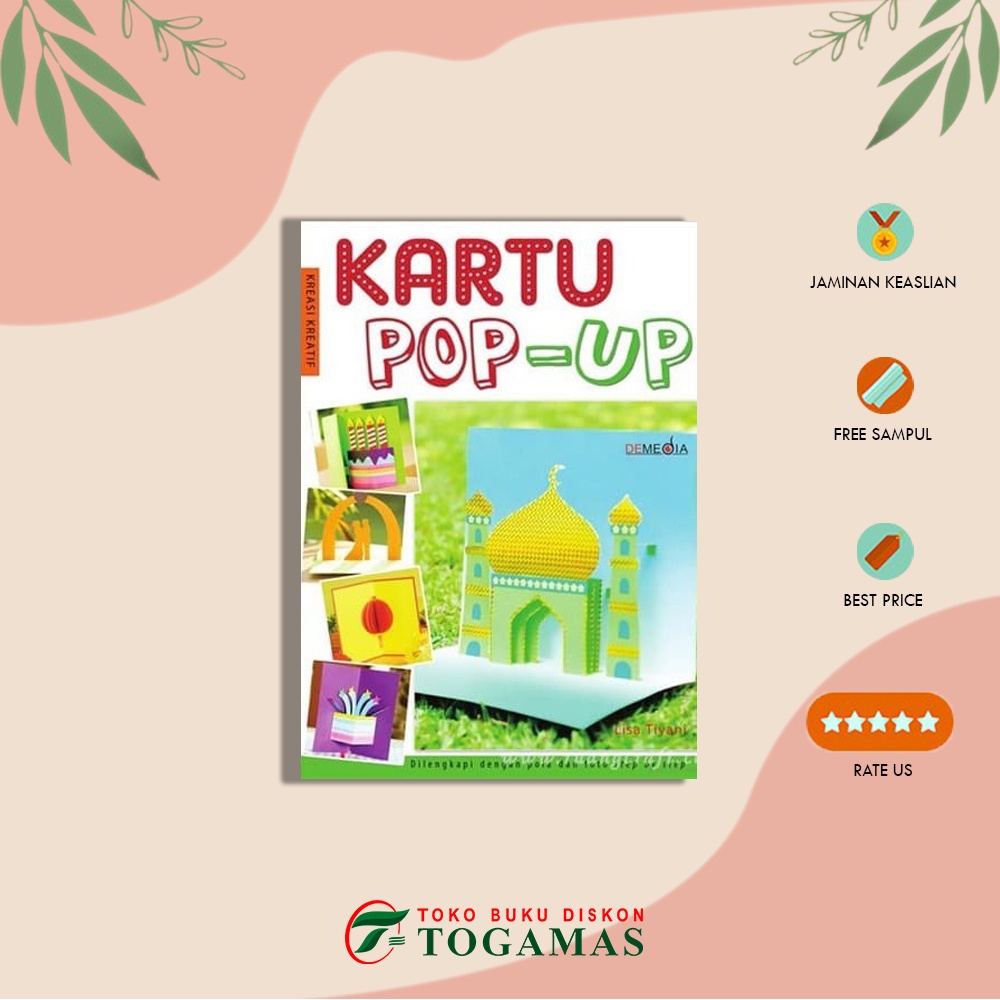 Jual Kreasi Kreatif: Kartu Pop-Up | Shopee Indonesia