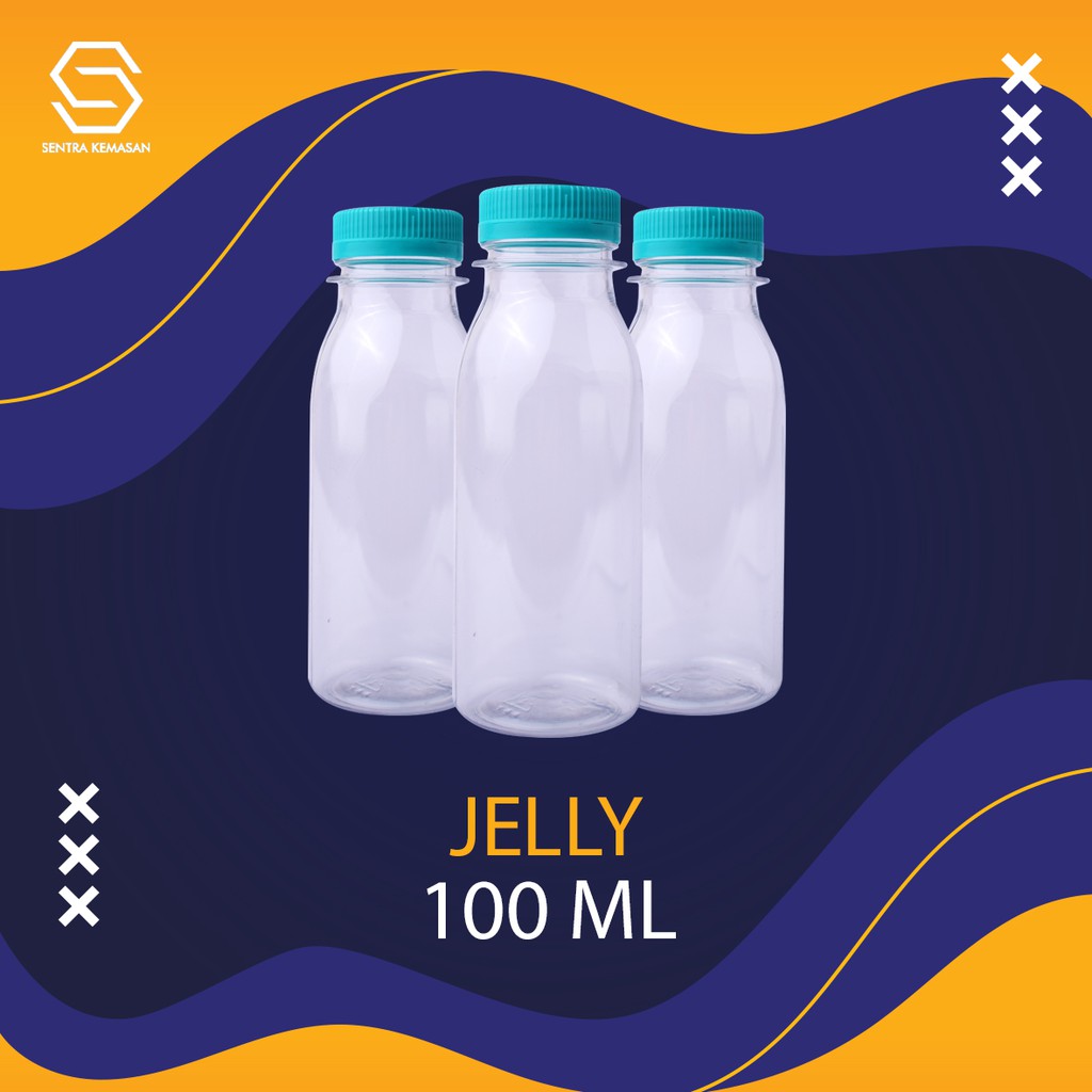 Jual Botol Plastik JELLY 100ml | Shopee Indonesia