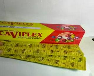 Jual CAVIPLEX MULTIVITAMIN & MINERAL" Harga paket per (5) strip/5 ...
