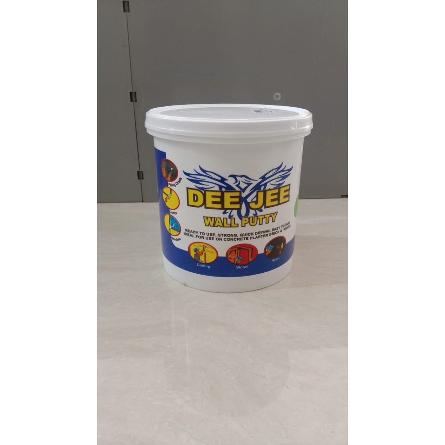 Jual Dempul Kayu dan Tembok Plamir DEE JEE Wall Putty 1 kg | Shopee ...