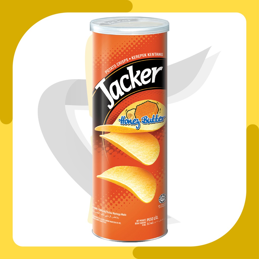 Jual Snack Import | Jacker Keripik Kentang/Potato Crisps Honey Butter ...