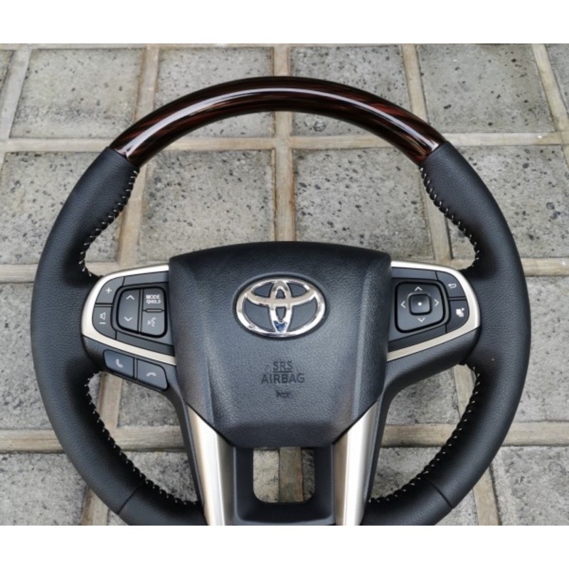 Jual lingkaran ster steer stir innova reborn panel wood komplit ...