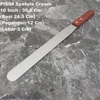 Jual Pisau Kue Gerigi Halus Kasar Spatula Cream Pisau Roti Pemotong ...