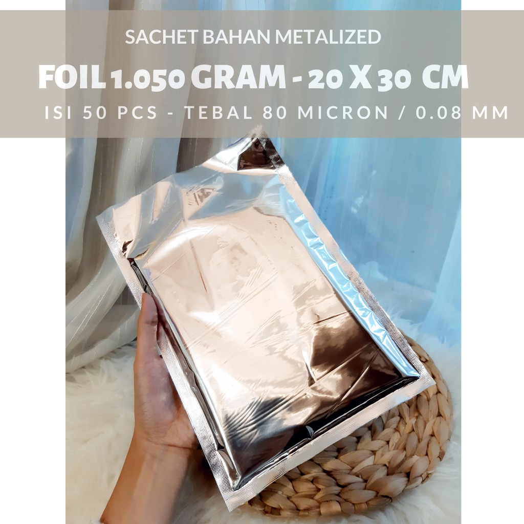 Jual jual sachet aluminium foil 20x 30 cm | Shopee Indonesia