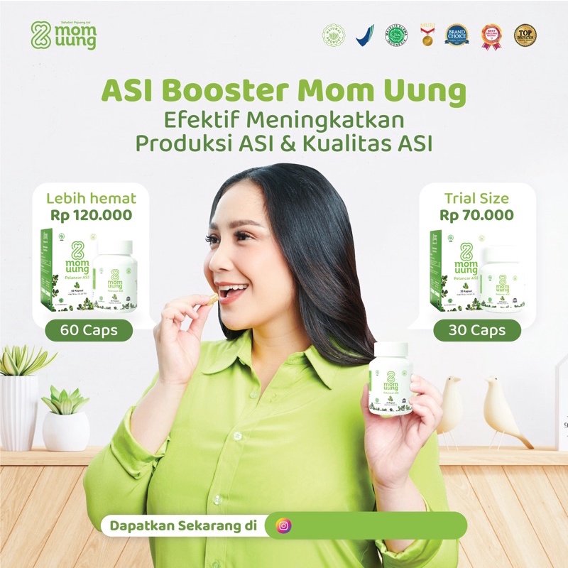 Jual PAKET RESELLER MOM UUNG 60 KAPSUL / ASI BOOSTER / MOMUUNG SERANG ...