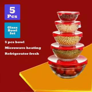 Jual [1700gr] H043 | Glass Bowl Set / Fresh Bowl kaca / Mangkok Bowl ...