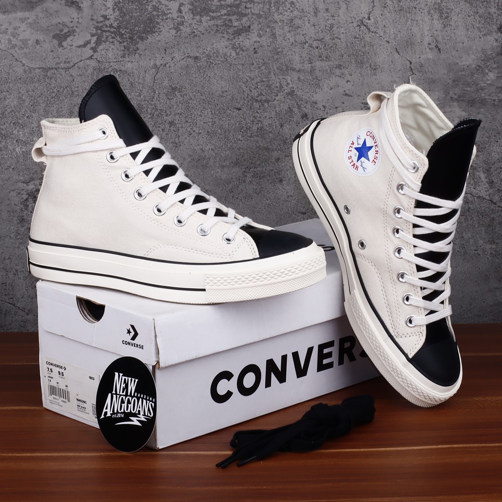 Jual Essentials FOG Fear Of God X Converse 70s Off White Black Putih ...