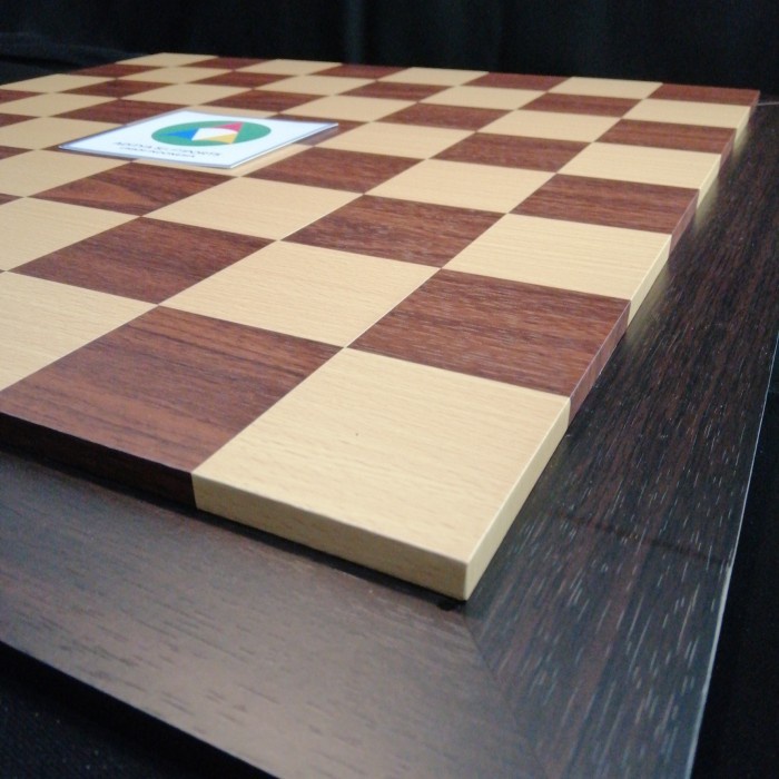 Jual PAPAN CATUR STANDAR PERCASI NON LIPAT SOLID WARNA ASLI KAYU ...