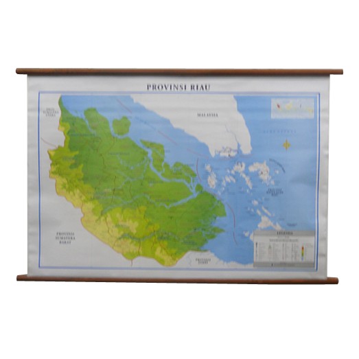 Jual Peta Provinsi Riau (Bingkai) Indonesia|Shopee Indonesia