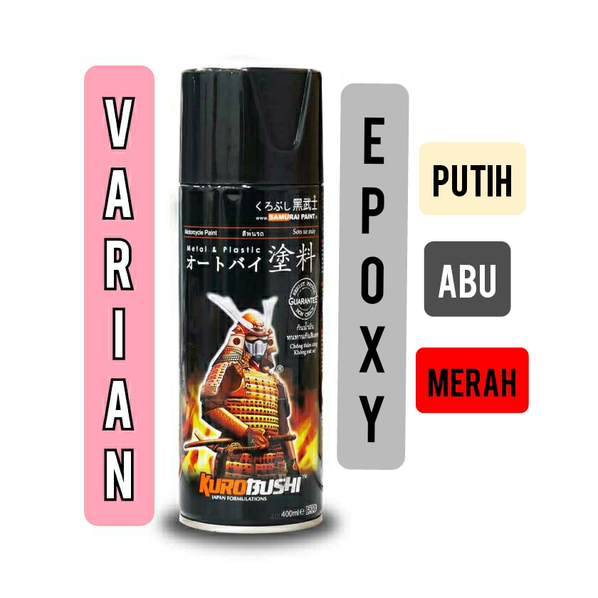 Jual pilok pilox samurai varian epoxy poxy dasar plastik dasar abu ...