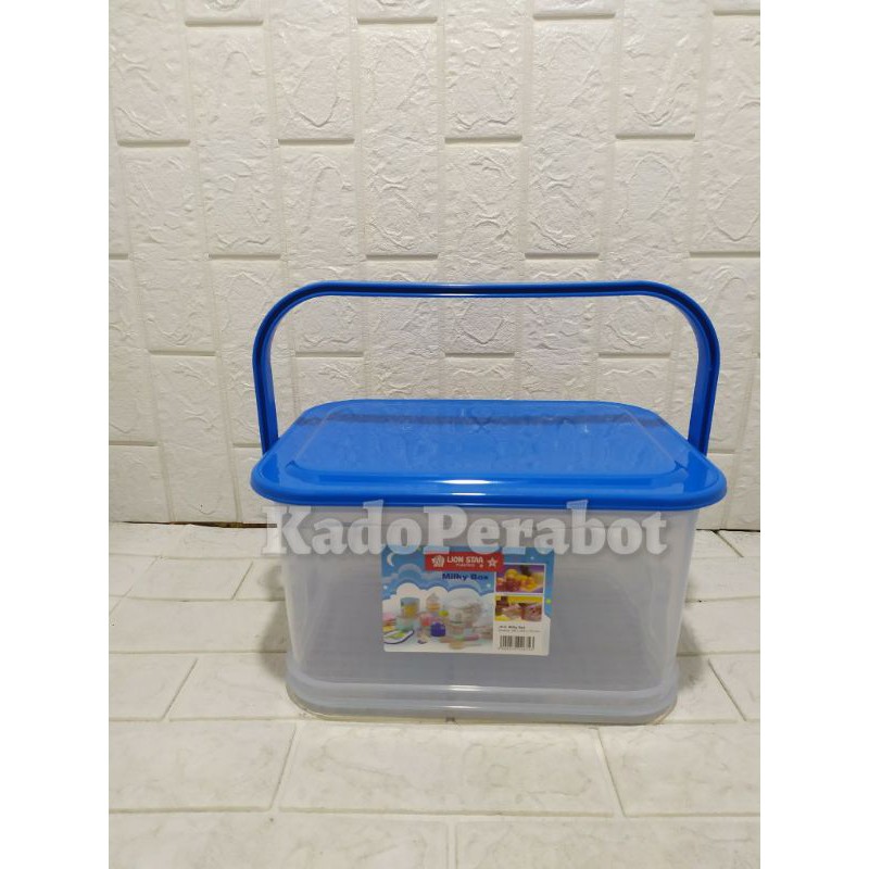 box tenteng plastik - box jualan kecil - box barang - milky box jx-5 LS ...