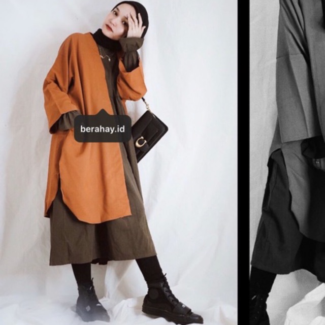 Jual Syahnas Outer Basic Outer | Shopee Indonesia