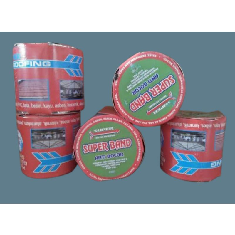 Jual Sealtape lakban tambal talang 1meter anti bocor sel genteng kecil super band | Shopee Indonesia
