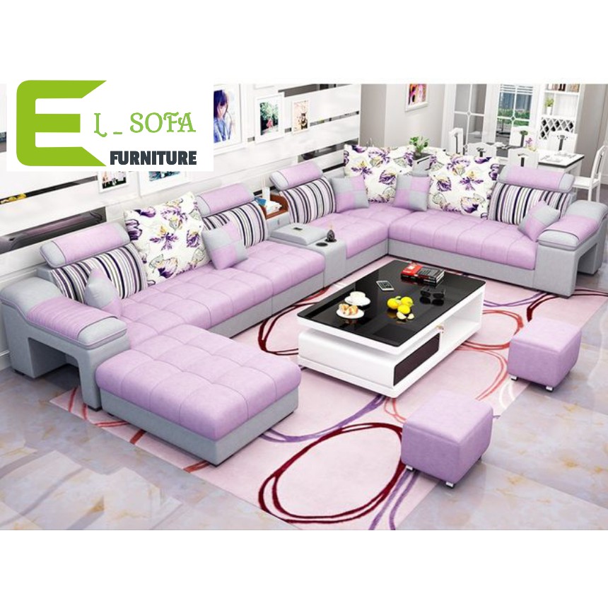 Jual SOFA LATTER U MODERN DAN KEREN ADA DI TOKO KAMI | Shopee Indonesia