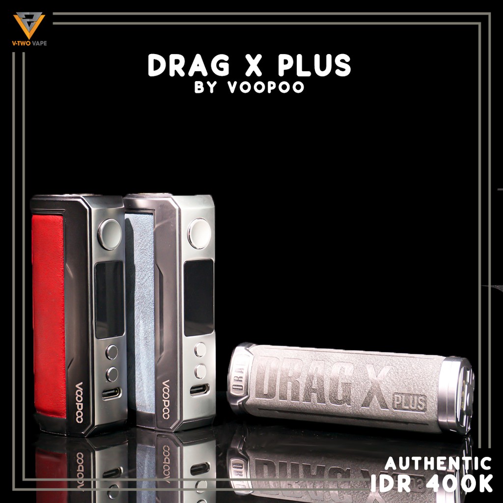Jual Drag X PLUS 100W MOD ONLY 100% Authentic by Voopoo - Drag X PLUS ...