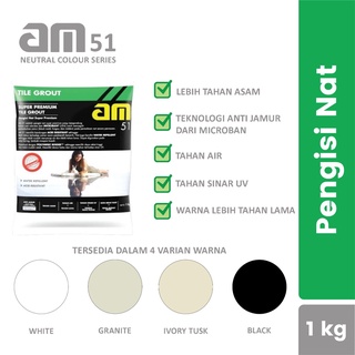 Jual Semen Nat Am 51 / Semen Granite / Granit /Semen Nat 1Kg MICROBAN ...