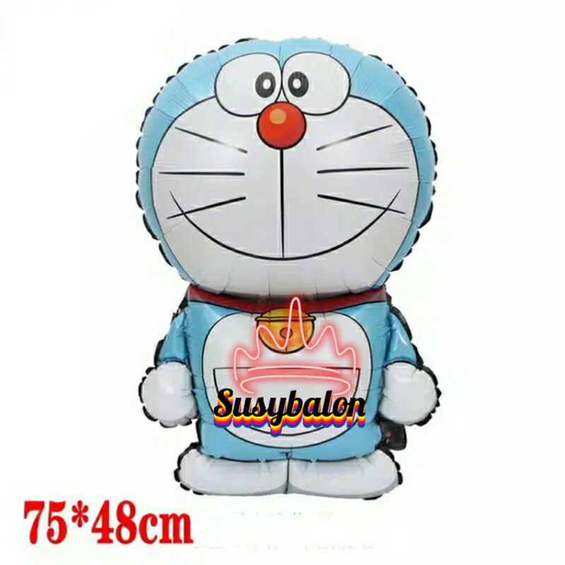 Jual balon foil doraemon/balon foil doraemon besar | Shopee Indonesia