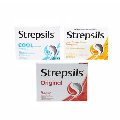 Jual Strepsils Permen Pelega Tenggorokan Obat Sariawan Sakit ...