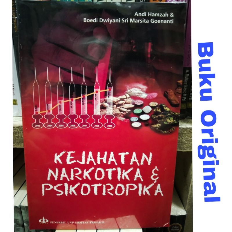 Jual Buku Kejahatan Narkotika Dan Psikotropika Andi Hamzah | Shopee ...