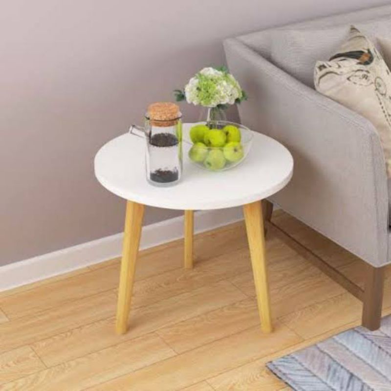 Jual meja bulat minimalis | Shopee Indonesia