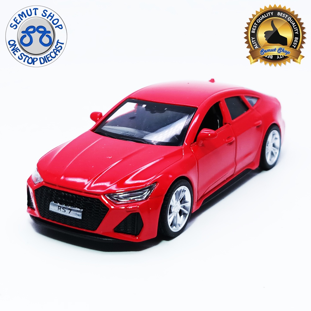 Jual Apolo MSZ Audi RS7 Sportback Glossy Red Miniatur Mobil Audi RS7 ...