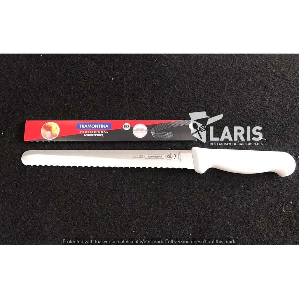 Jual ORI Brazil Pisau Roti Tramontina 10" 24627/080 Bread Knife ...