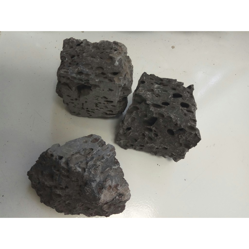 Jual Batu Bakaran Grill Stone 6kg Vulkanik Lava Rock Untuk Kompor ...