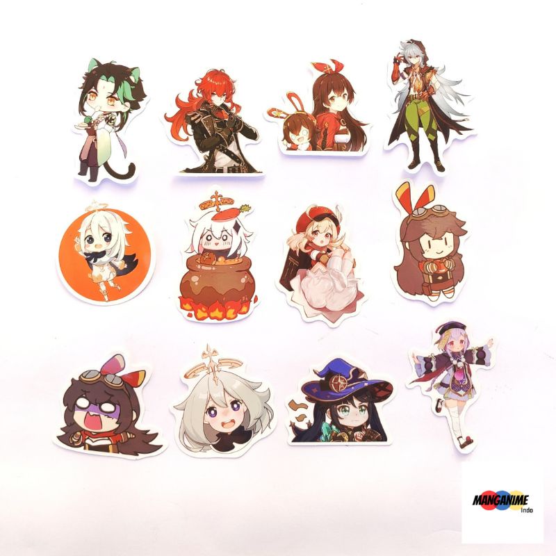 Jual Merchandise Genshin Impact Sticker Pack Vol 1 - Sticker Genshin ...
