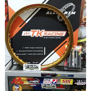 Jual Velg TK Racing Bright Ring 17 Warna Gold-Silver-Hitam All Size ...