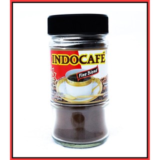 Jual Kopi Bubuk halus / Kopi Hitam Asli Indocafe Fine Blend Jar Kemasan ...