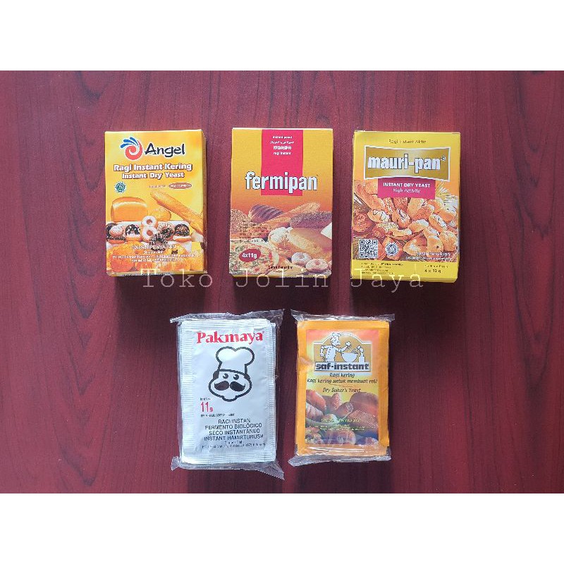 Jual 4 sachet ragi instan / instant yeast Indonesia|Shopee Indonesia