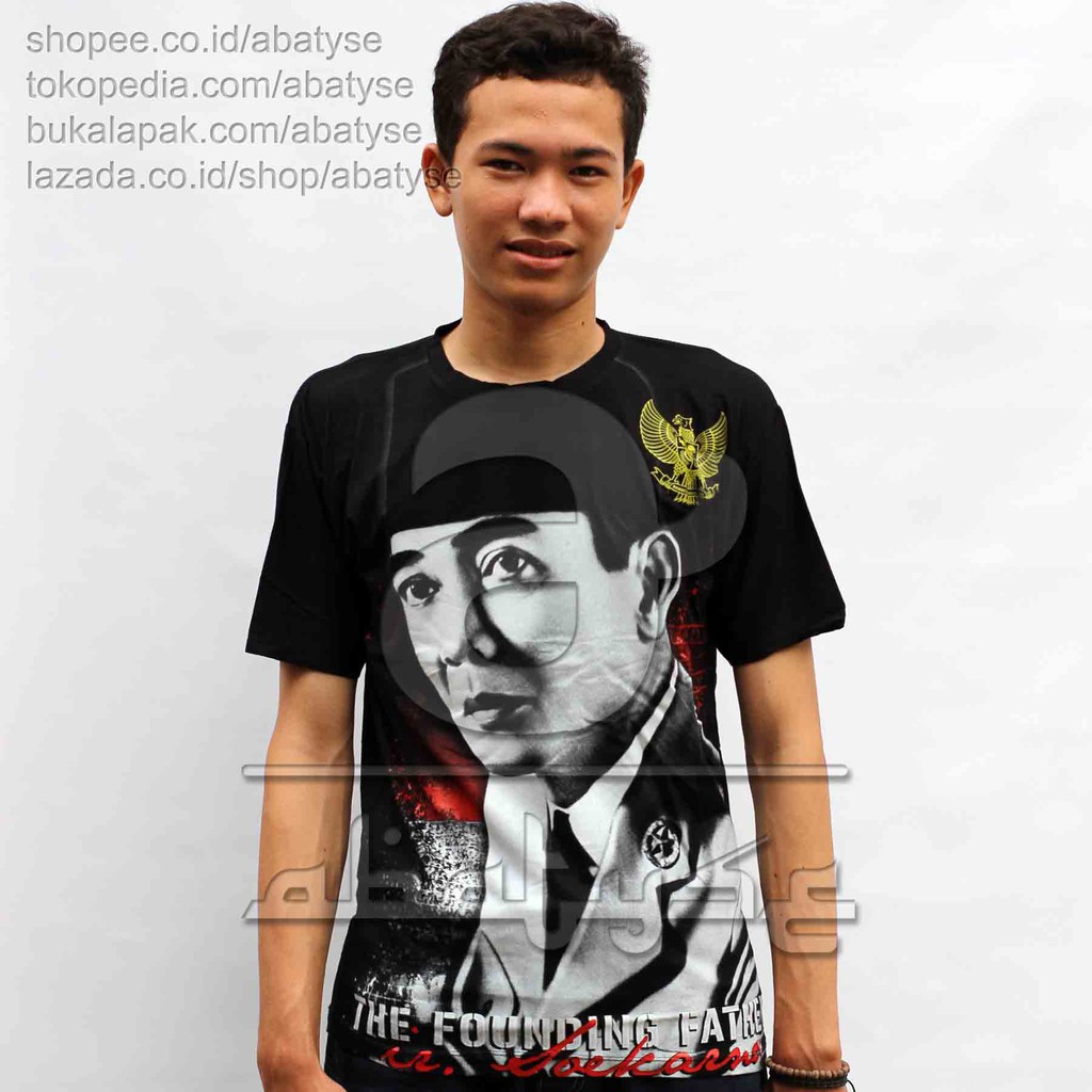 Jual Kaos 3D Soekarno - Kaos Soekarno - Kaos Spandek - Kaos Nasionalis ... Jual Kaos 3D Soekarno - Kaos Soekarno - Kaos Spandek - Kaos Nasionalis ...