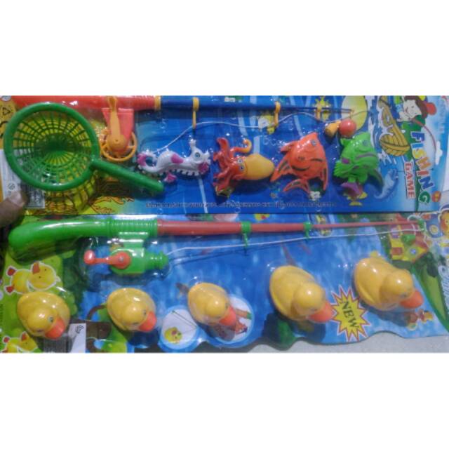 Jual Pancingan mainan pancing mania anak ikan bebek fishing games ...