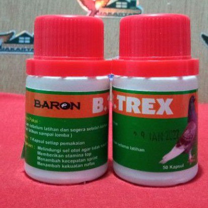 Jual vitamin doping tenaga stamina baron btrex b trex burung dara ...