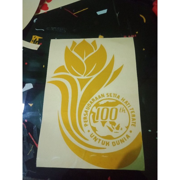 Jual stiker cutting logo psht satu abad stiker logo psht/stiker 100 ... Jual stiker cutting logo psht satu abad stiker logo psht/stiker 100 ...