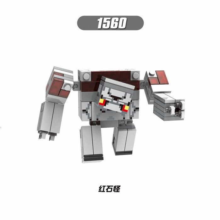 Jual Lego Redstone Golem Minifigure Mine Craft Minecraft Steve Alex ...